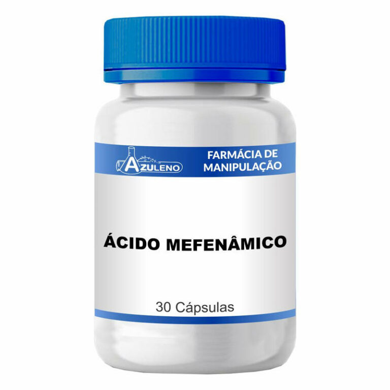 Ácido Mefenâmico 500mg - 30 Cápsulas | Azuleno