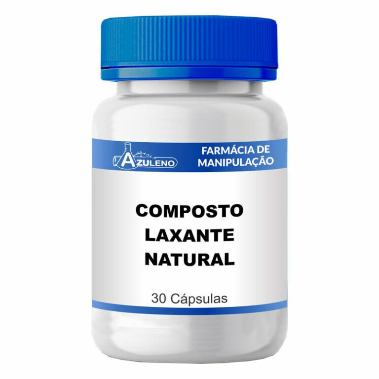 Composto Laxante Natural - 30 Cápsulas | Azuleno