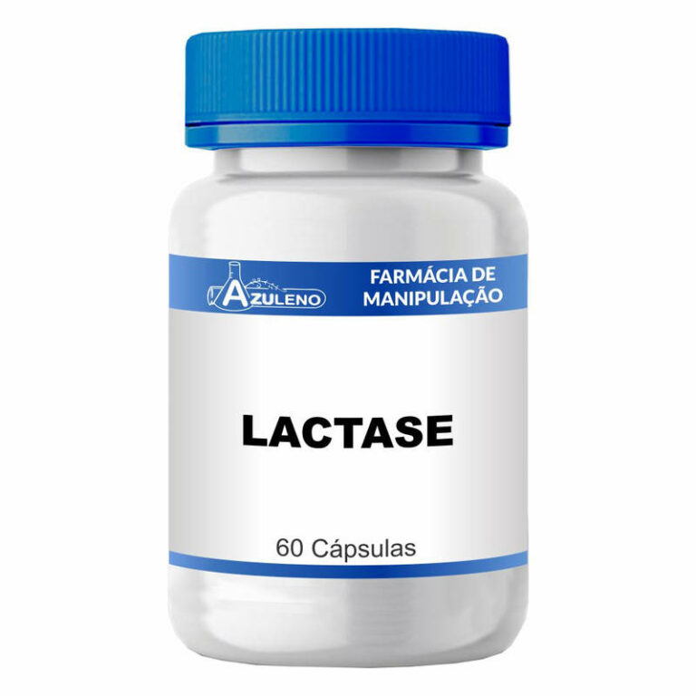 Lactase 500mg - 60 Cápsulas | Azuleno